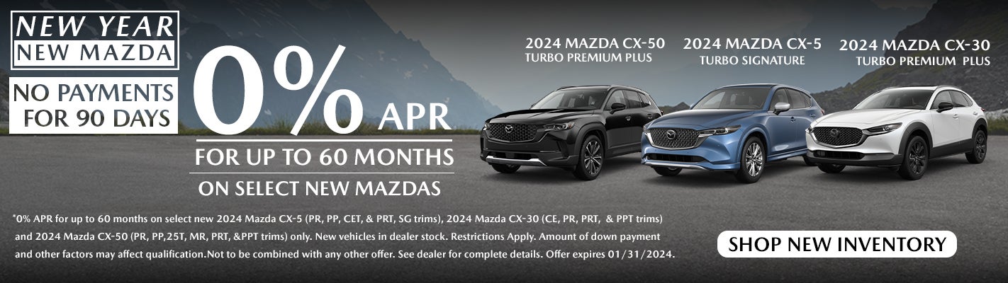 New Mazda Lease and Finance Specials In Orlando, FL