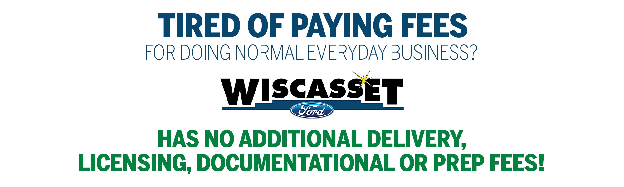 No Dealership Fees Guaranteed | Car Dealer in Wiscasset, ME