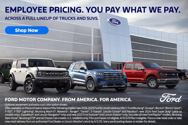 Ford® Lease Deals & Finance Offers - Marion OH